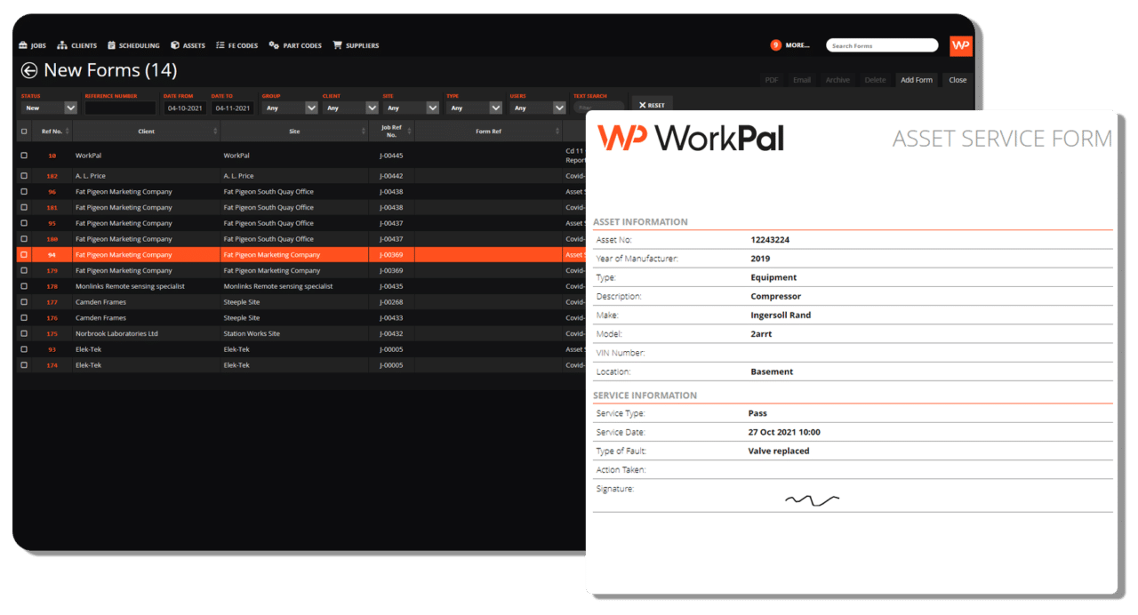 Digital Forms - workpal